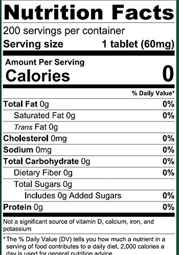 Stevia tablets safe for diabetics