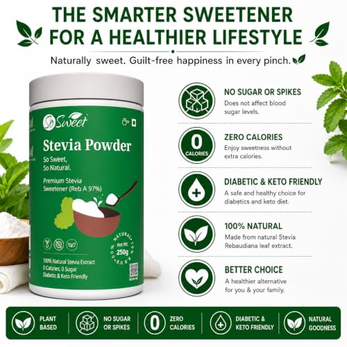 stevia taste profile for sweetening