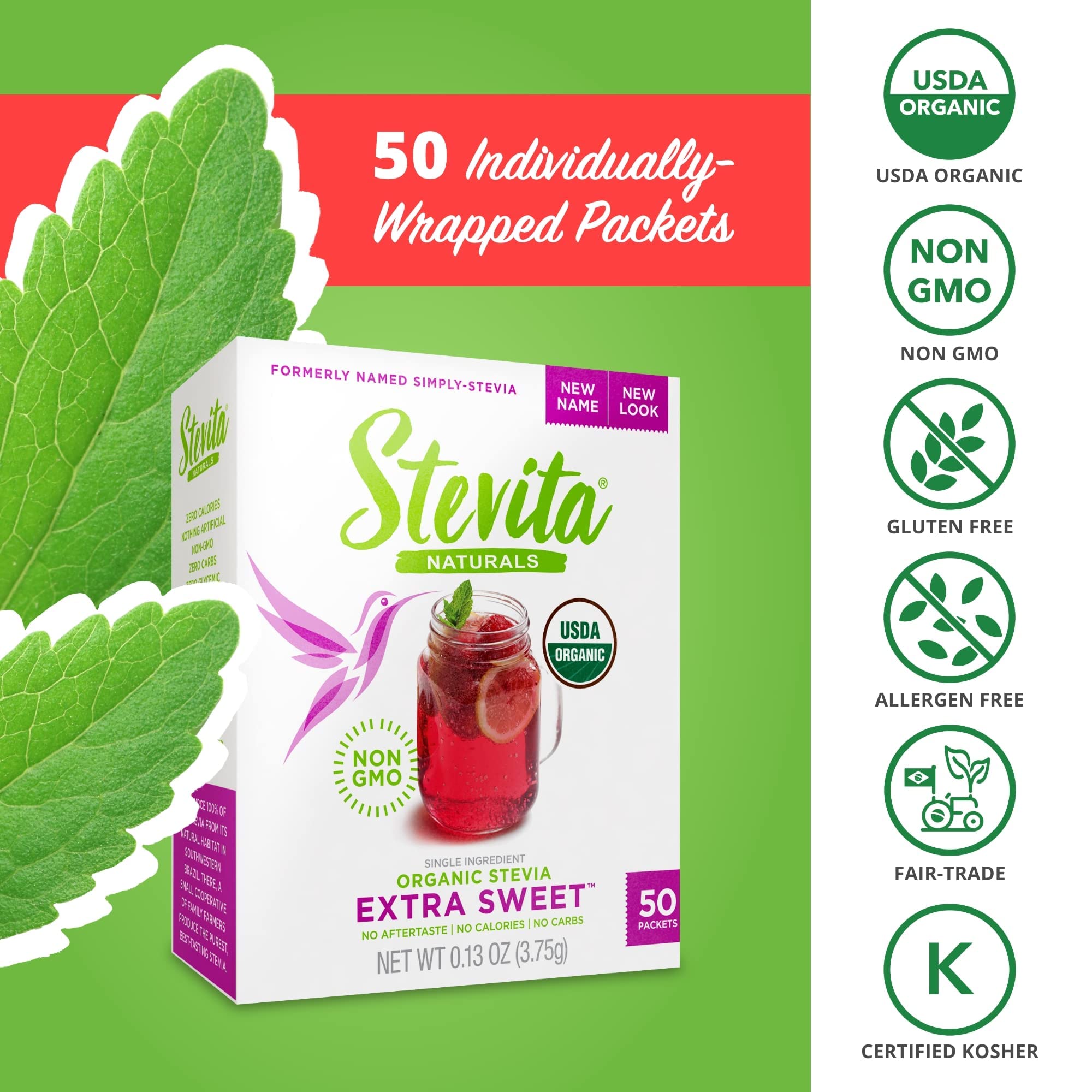 STEVITA stevia leaf extract benefits