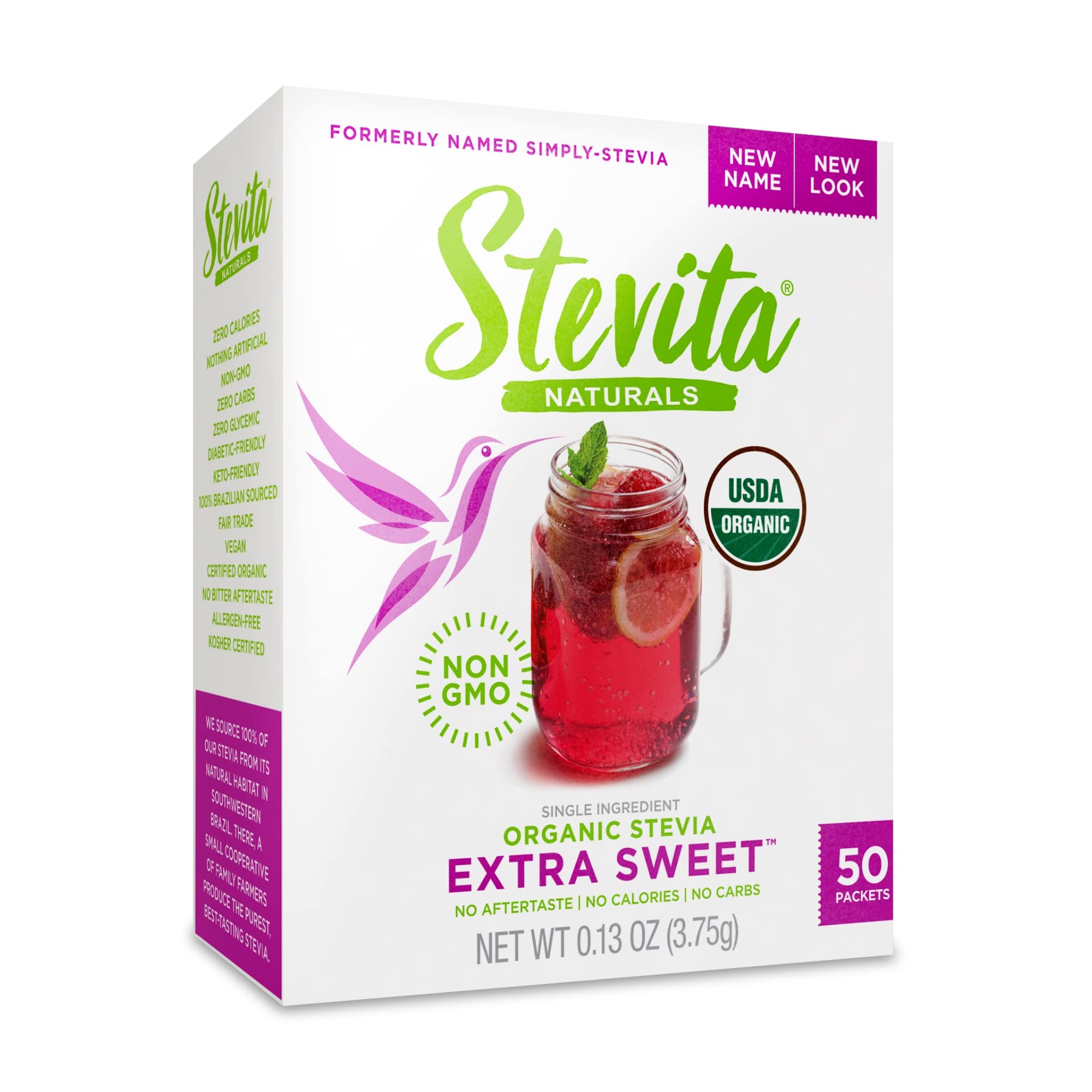 STEVITA stevia packets for baking