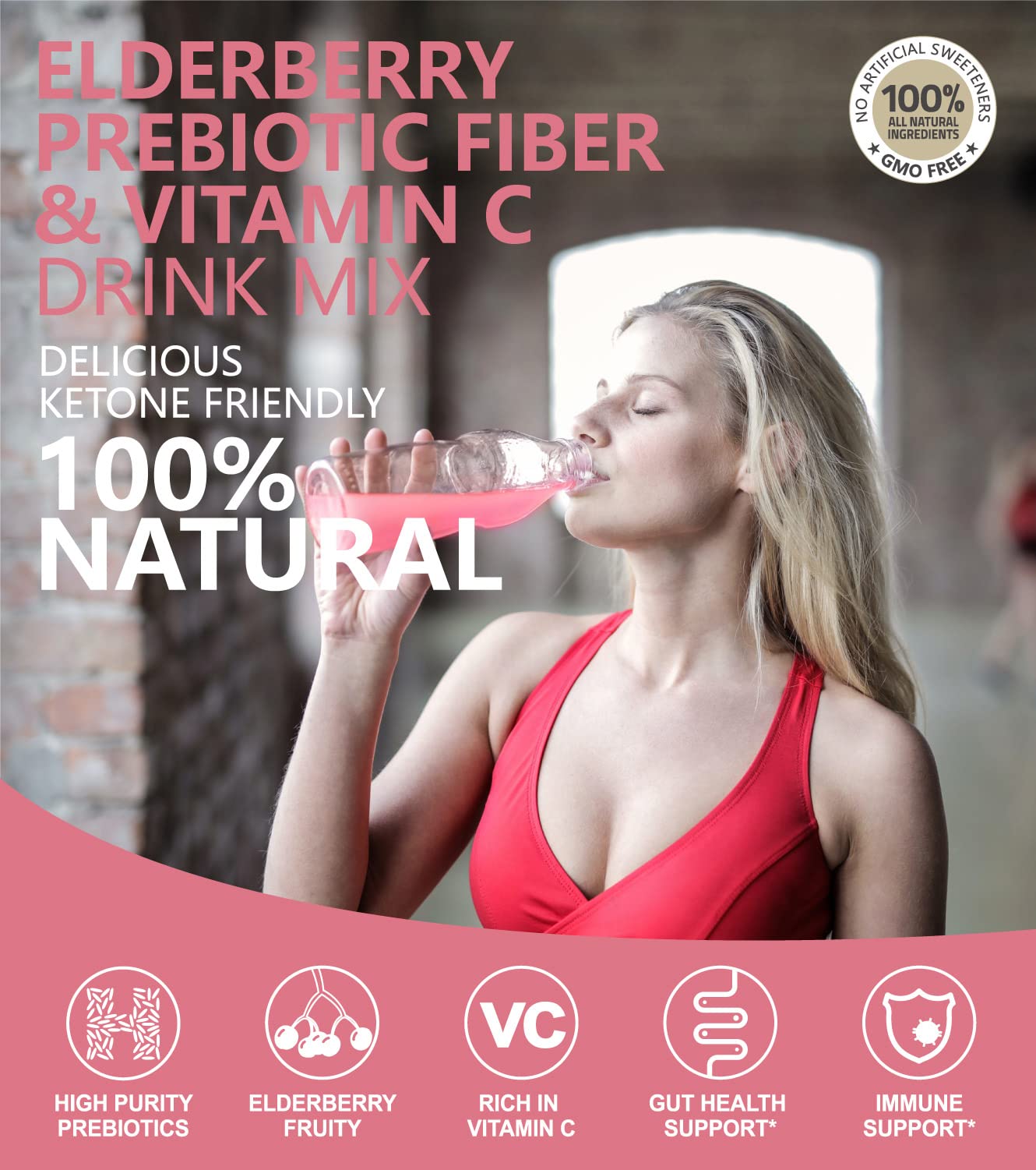 stick packs of elderberry fiber