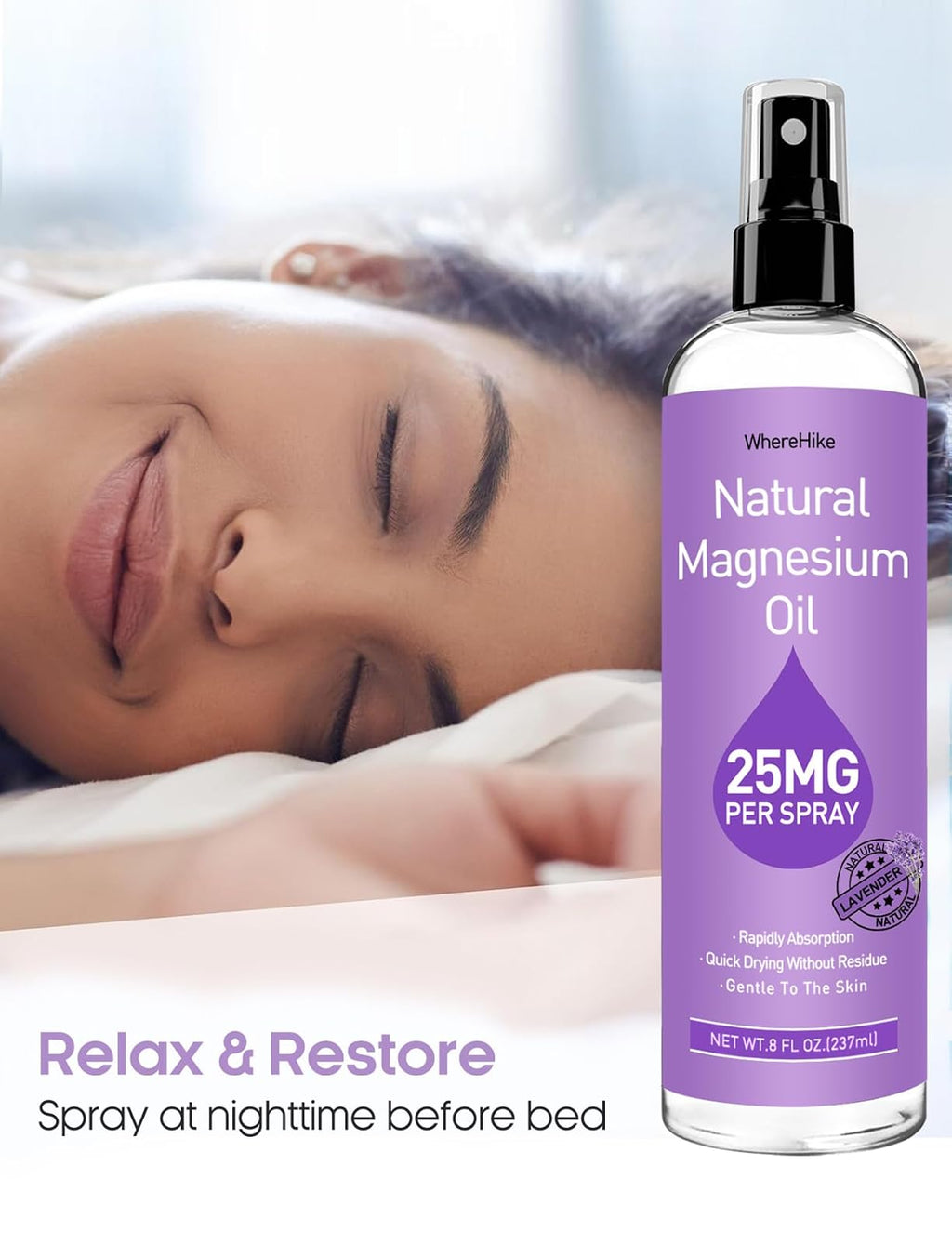 Stilip magnesium for stress relief