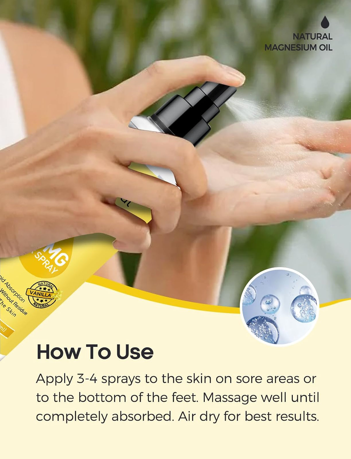 Stilip magnesium oil for skin hydration