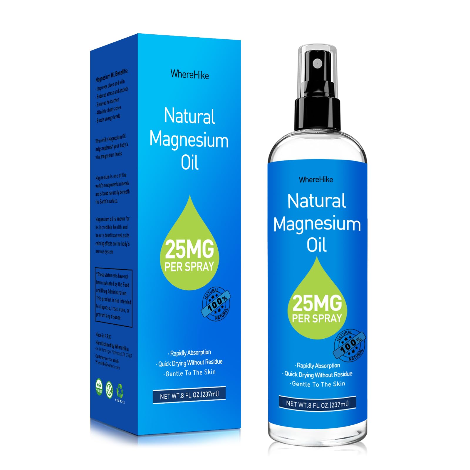Stilip magnesium spray for holistic health
