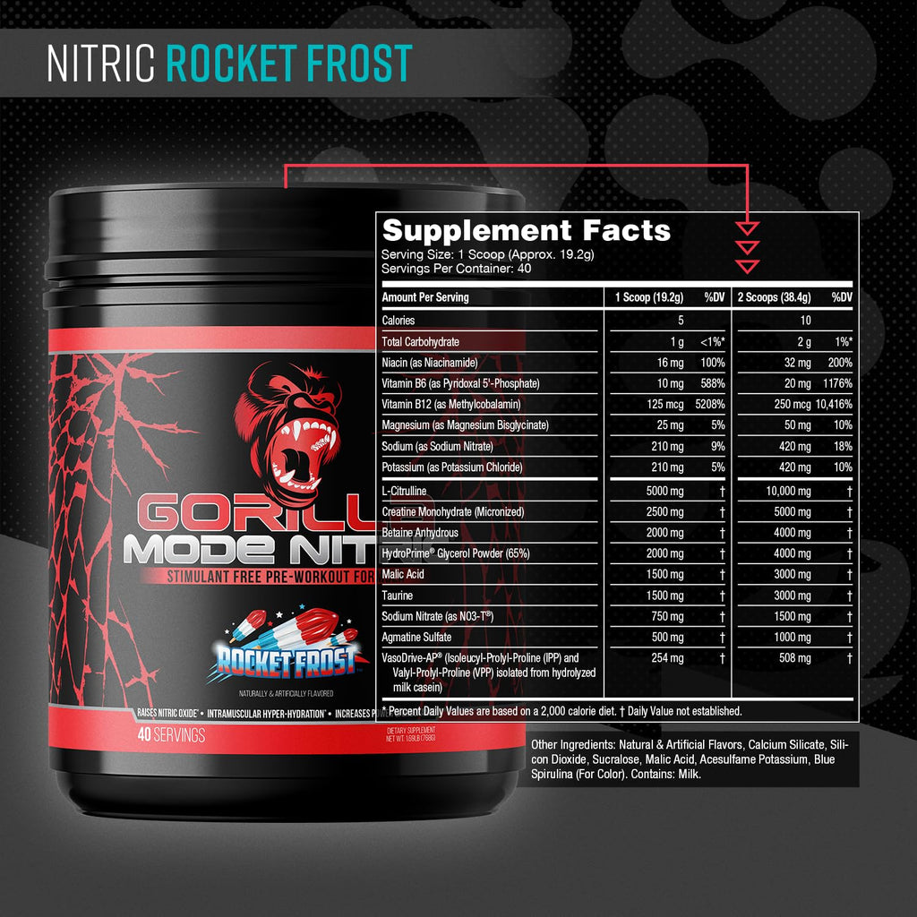 Stim-free pre-workout for focus