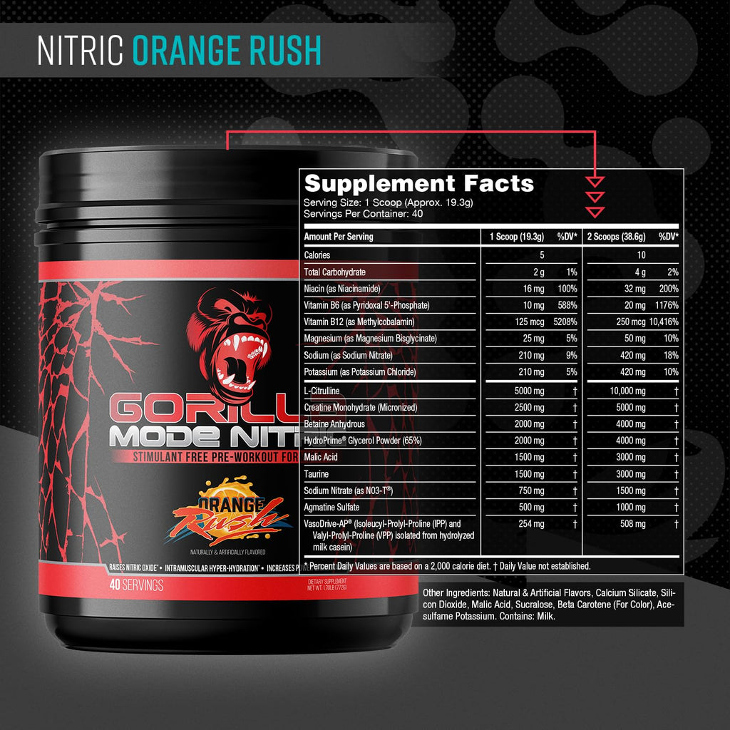 stim-free pre-workout for intense workouts
