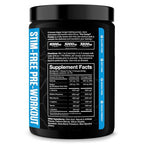 stim-free pre-workout for intense workouts