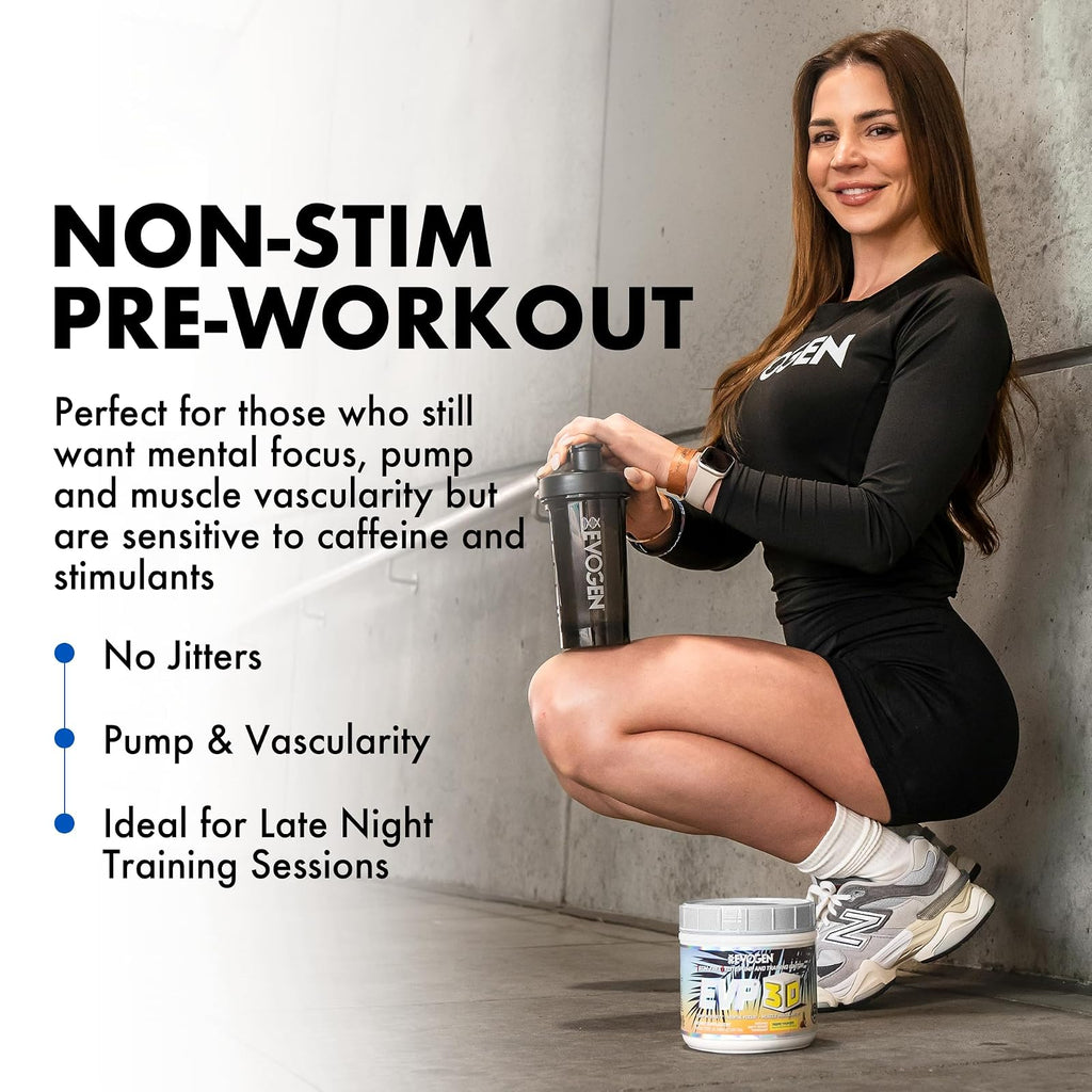 Stim-free pre-workout for sensitive users