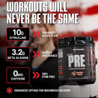 STIM-Free pre workout for sensitive users
