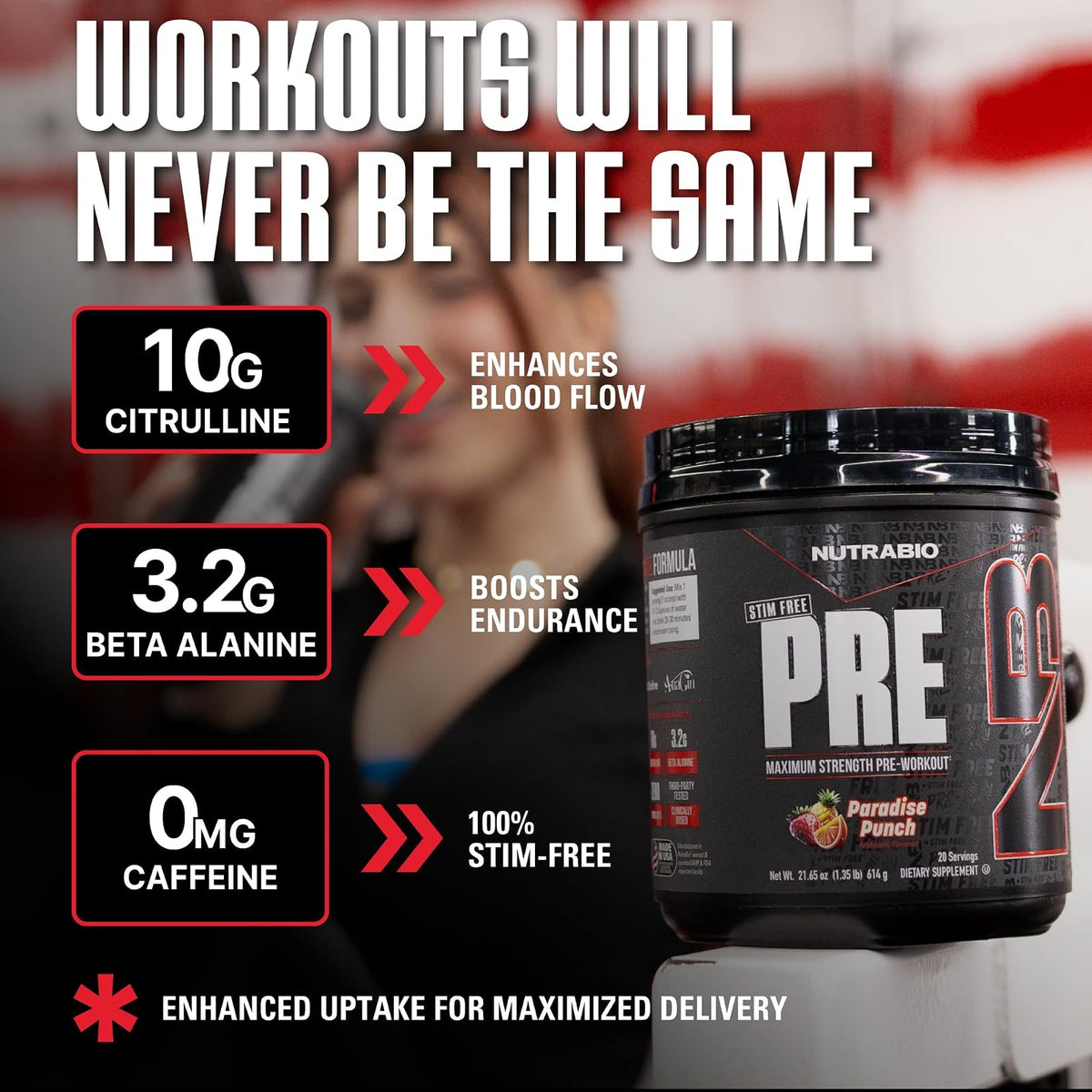 STIM-Free pre workout for sensitive users