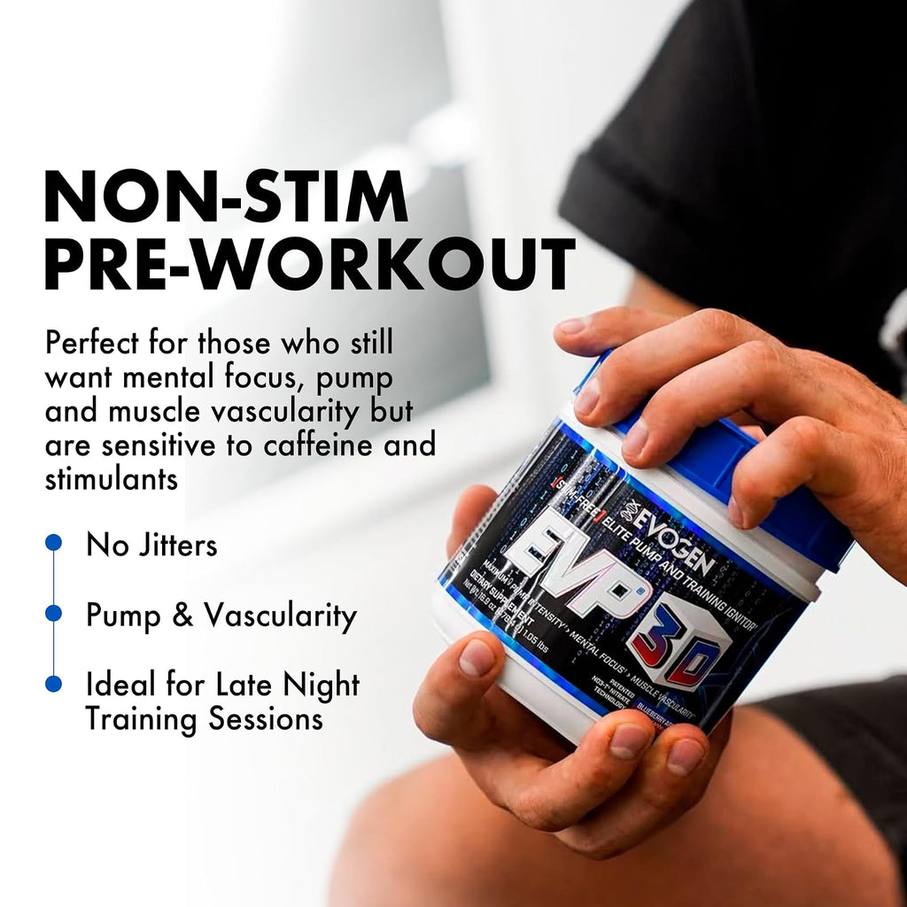 Stim-free pre-workout for sensitive users