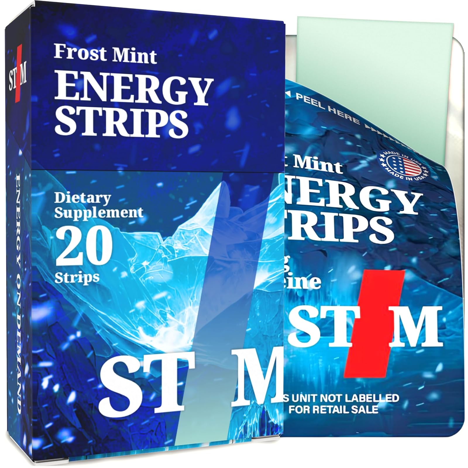 STIM Frost Mint energy strips
