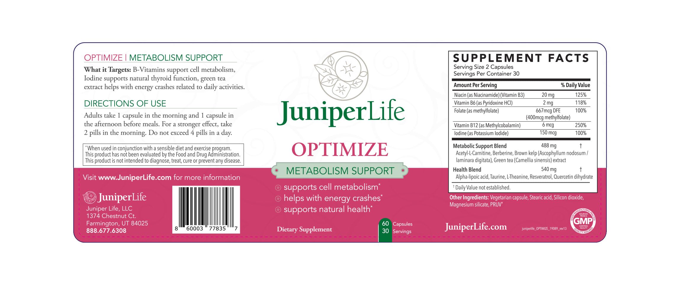 stimulant-free endurance booster supplement