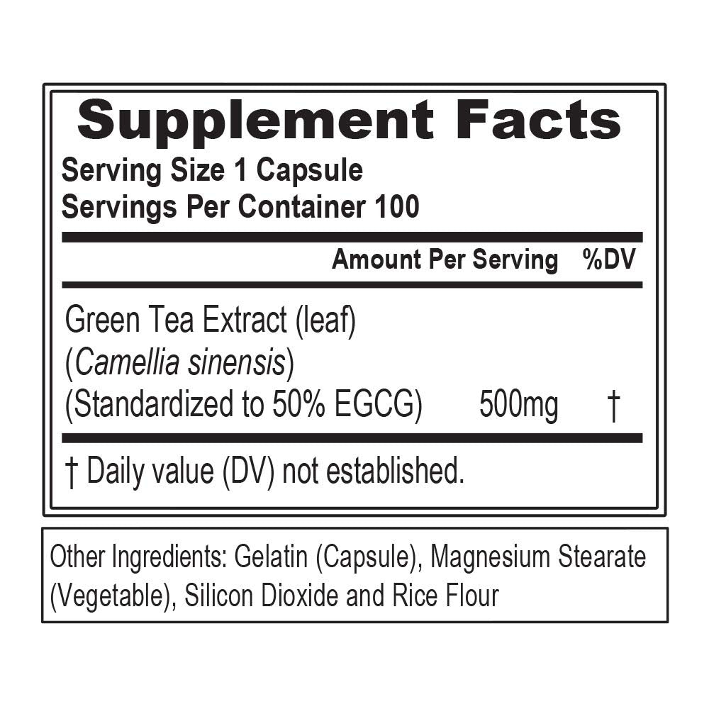 stimulant free green tea supplement