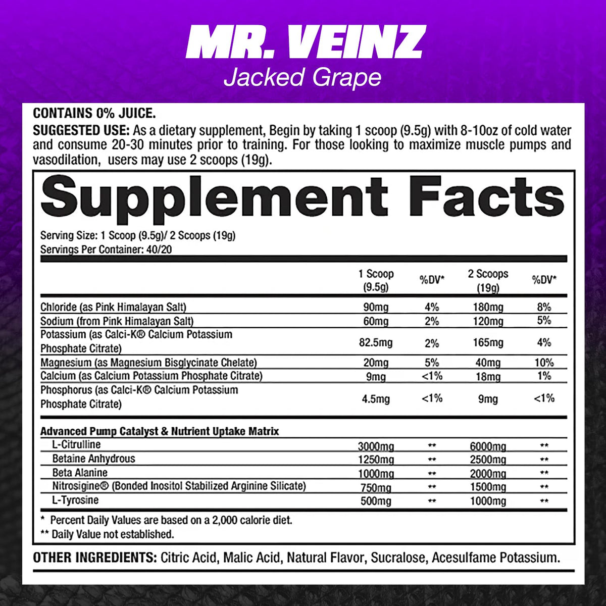 stimulant-free pre-workout supplement