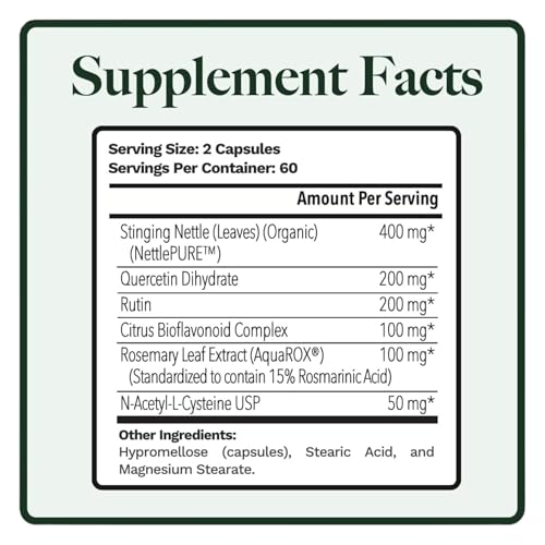 Stinging nettle benefits for allergy relief