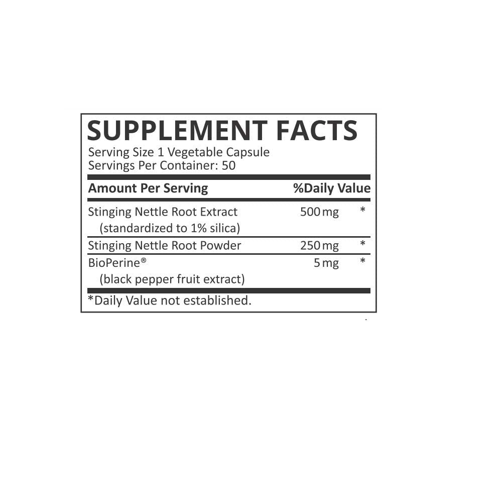 stinging nettle capsules for energy boost