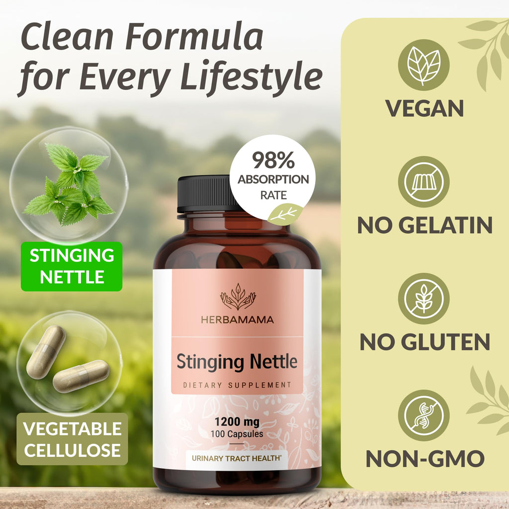 stinging nettle capsules for holistic health