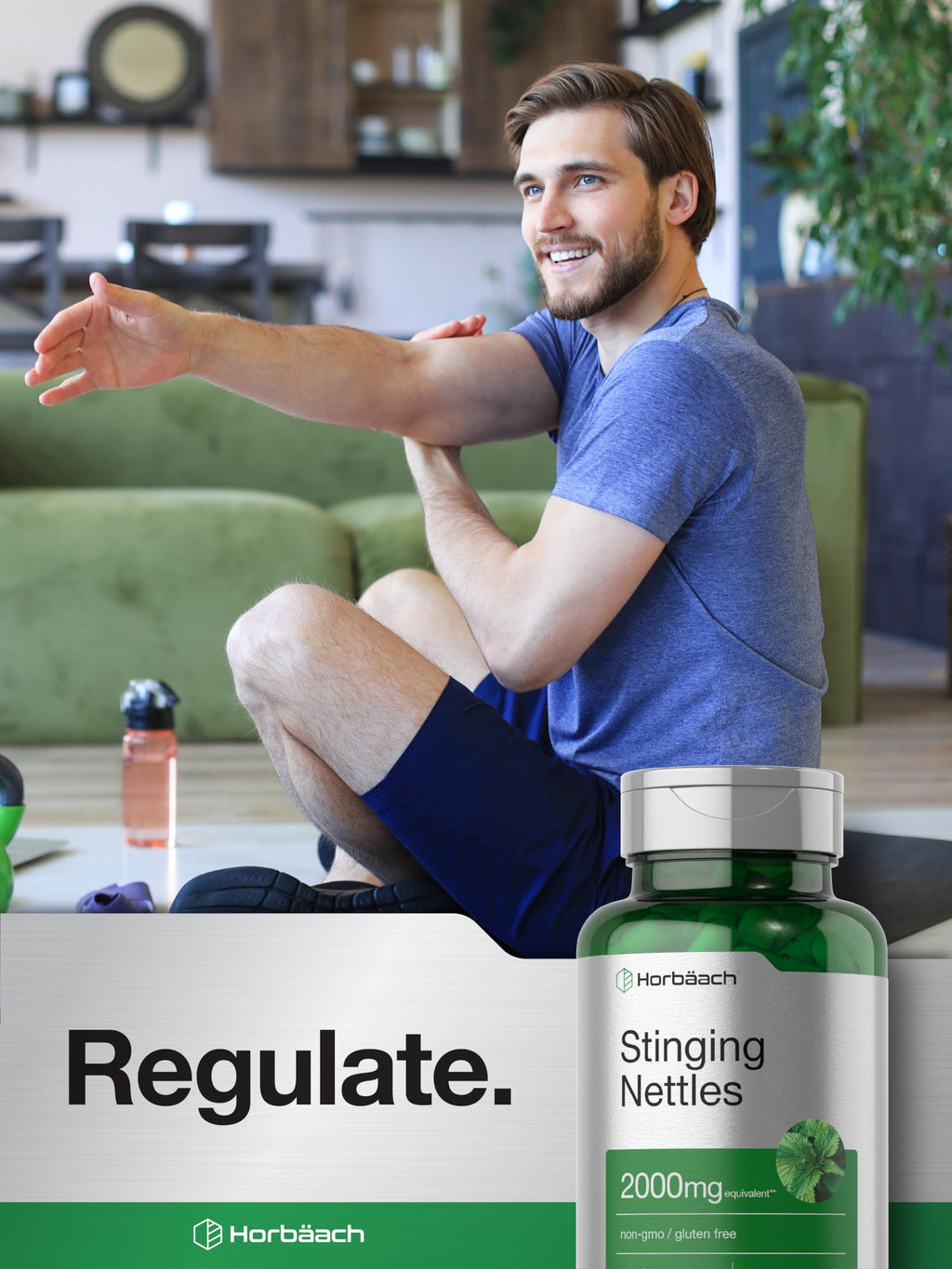 Stinging nettle capsules for immune support