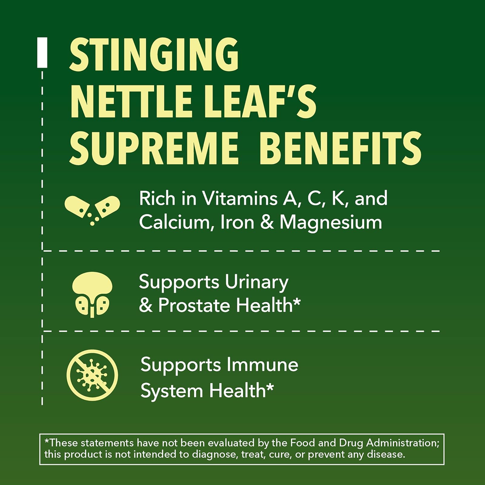 stinging nettle extract for vitality