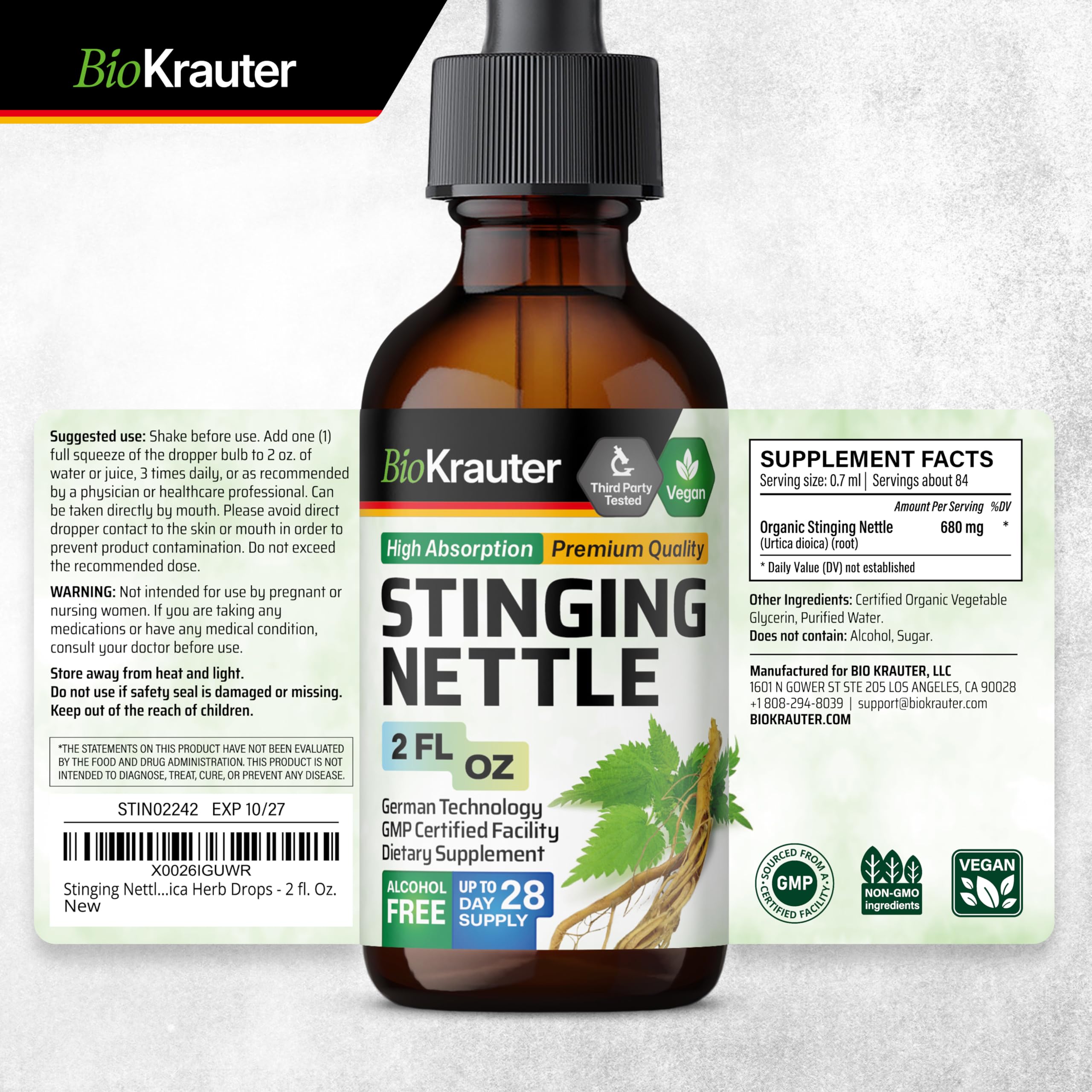 stinging nettle for natural detox