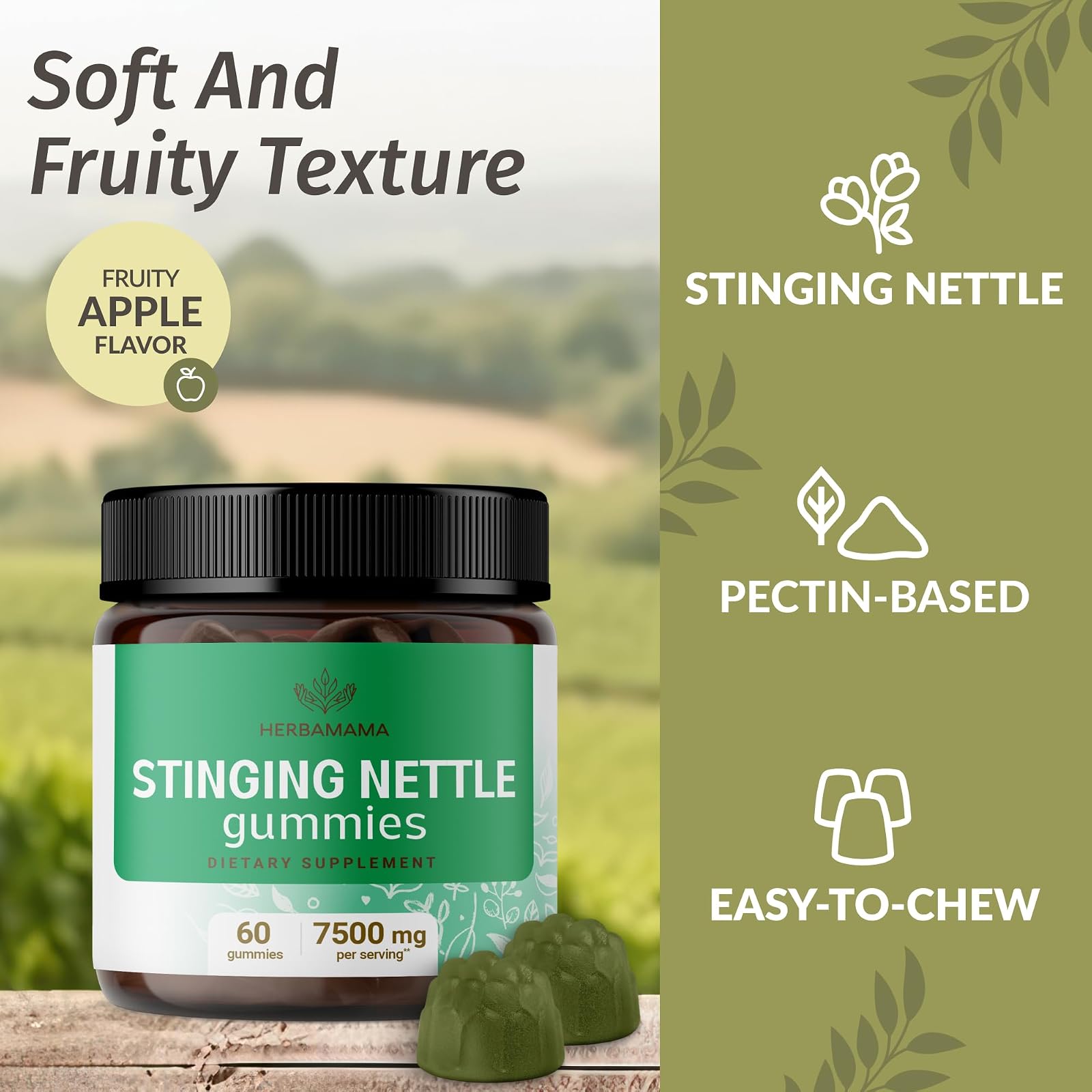 stinging nettle gummies for allergy relief