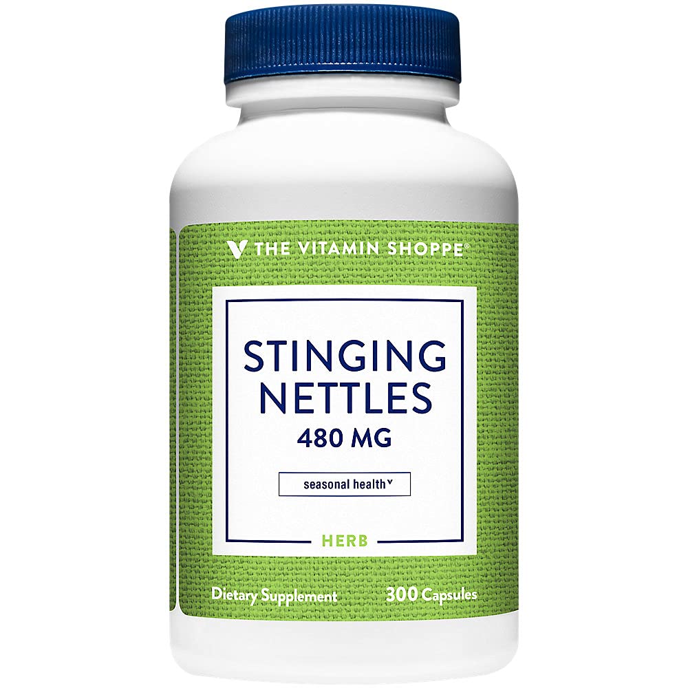 stinging nettles herbal supplement capsules