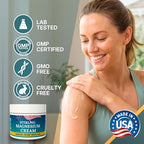 STIRLING magnesium cream with hemp benefits