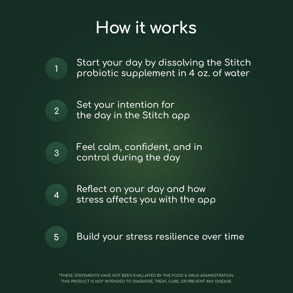 Stitch Daily Probiotic for immune support