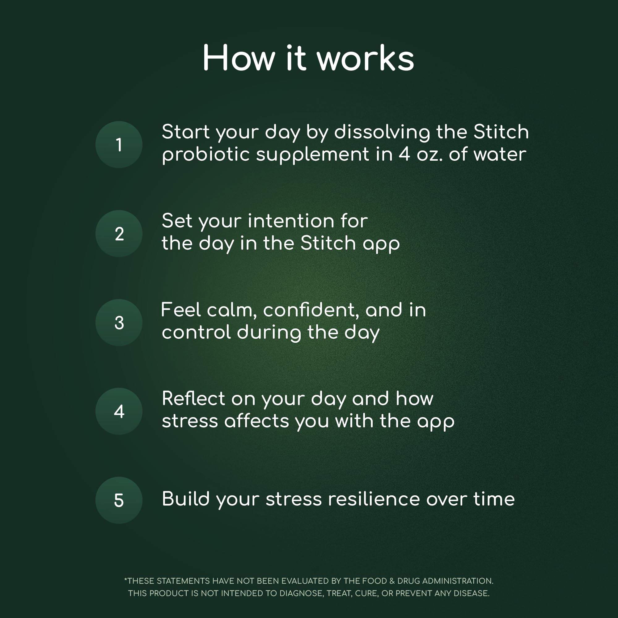 Stitch Daily Probiotic for immune support