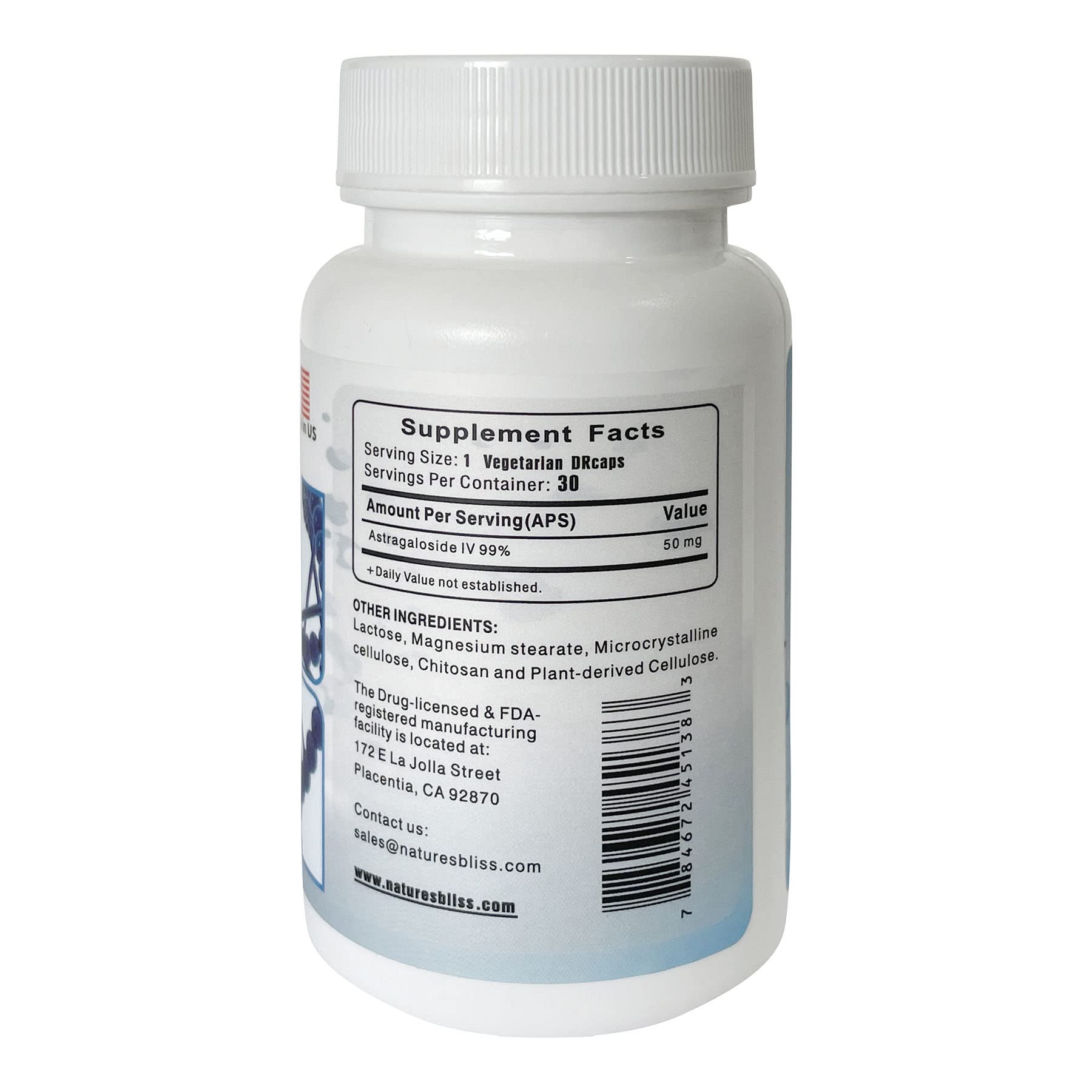 Stomach acid protected astragalus supplement