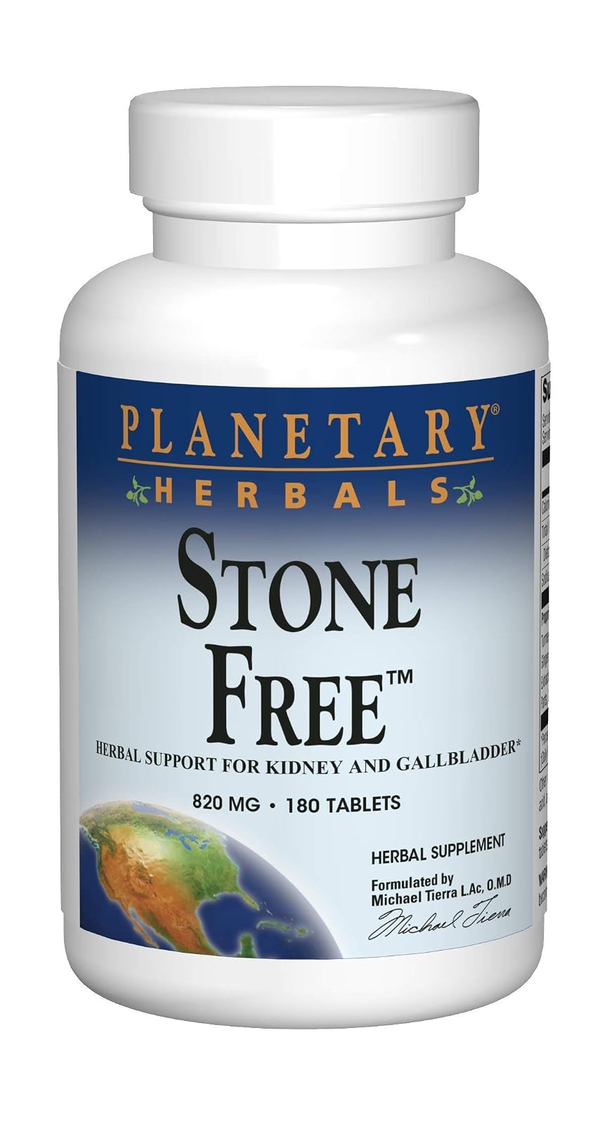 Stone Free herbal supplement for digestion