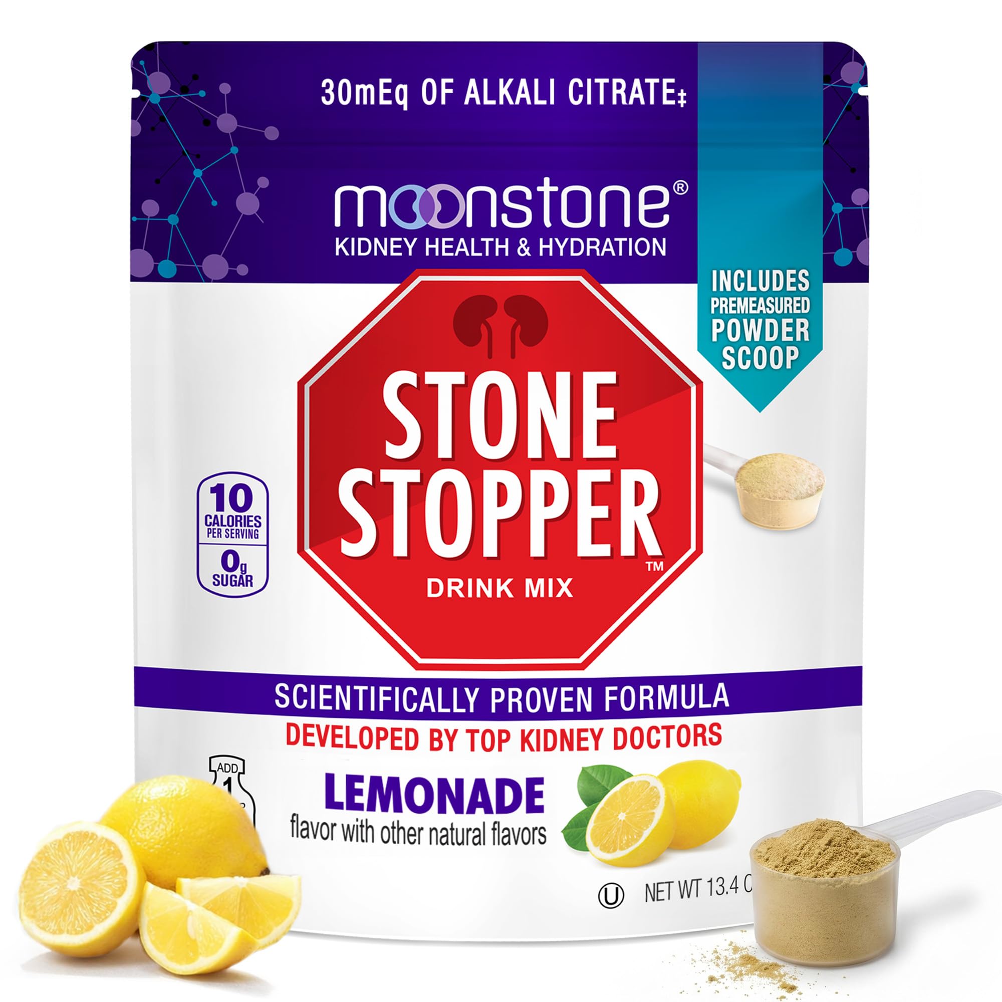 Stone Stopper lemonade drink mix