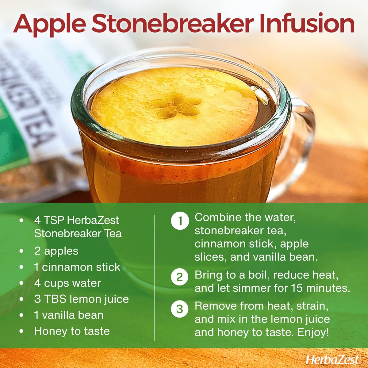 Stonebreaker tea for daily hydration