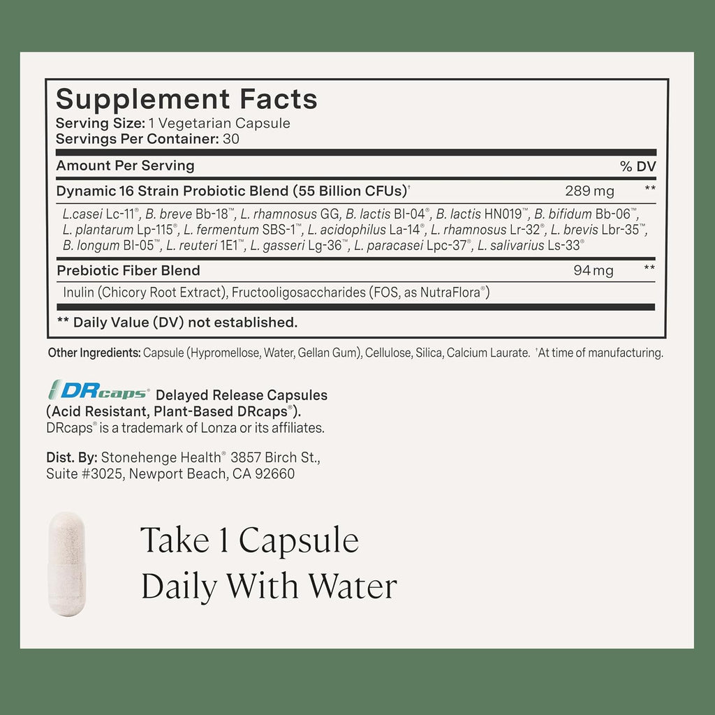 Stonehenge Health probiotics for men