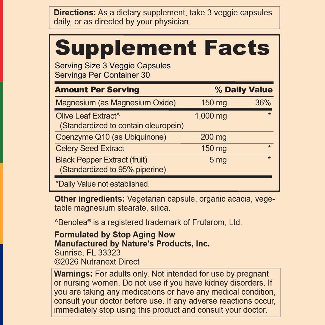 Stop Aging Now herbal supplement