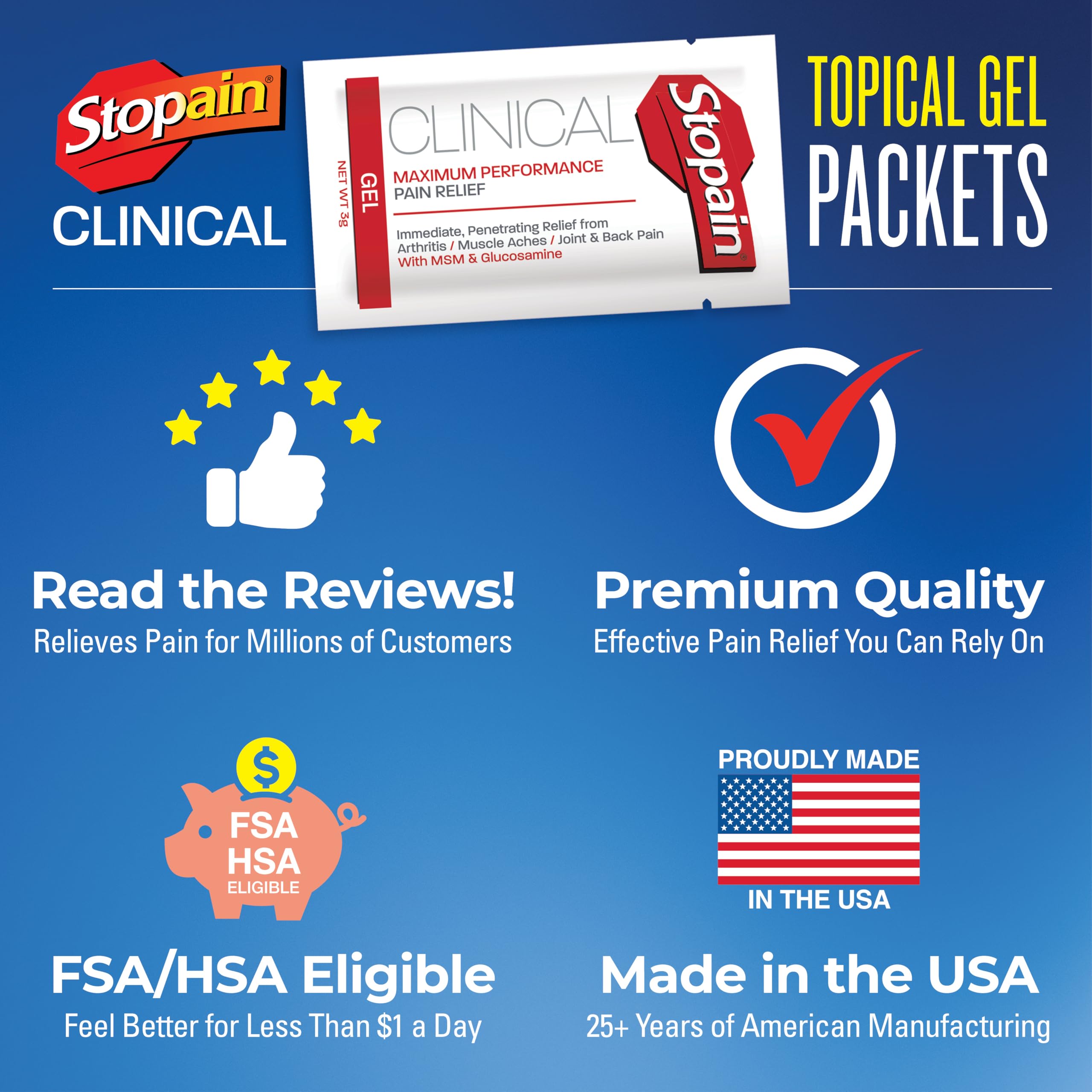 Stopain vitamin & mineral supplements for immune support