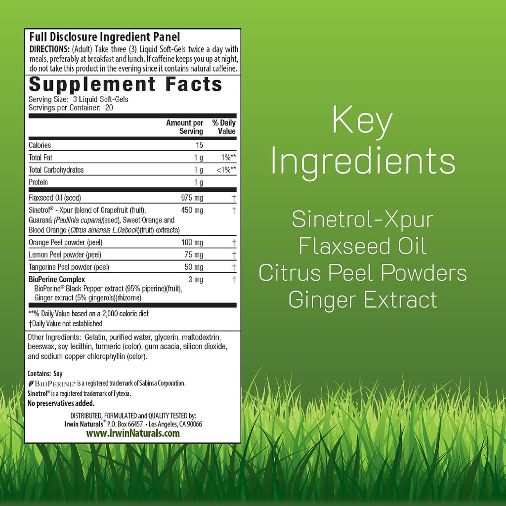 Stored-Fat Belly Burner softgels