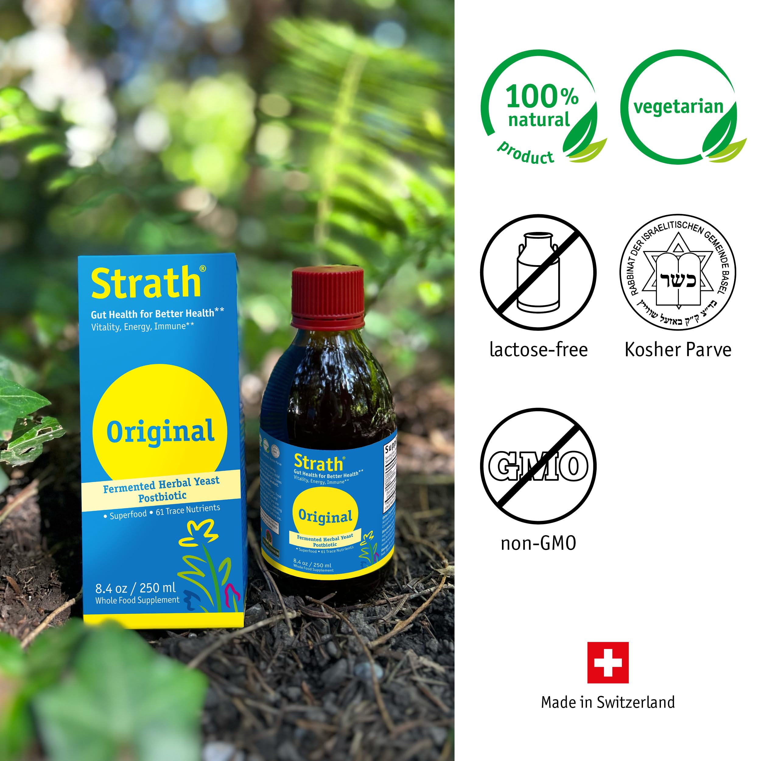 Strath herbal yeast for vitality