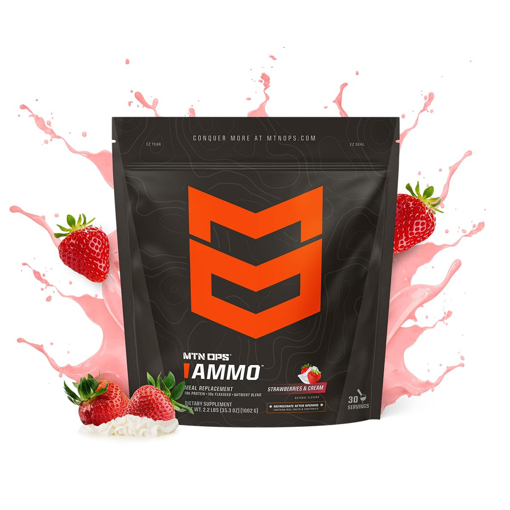 strawberries and cream protein powder