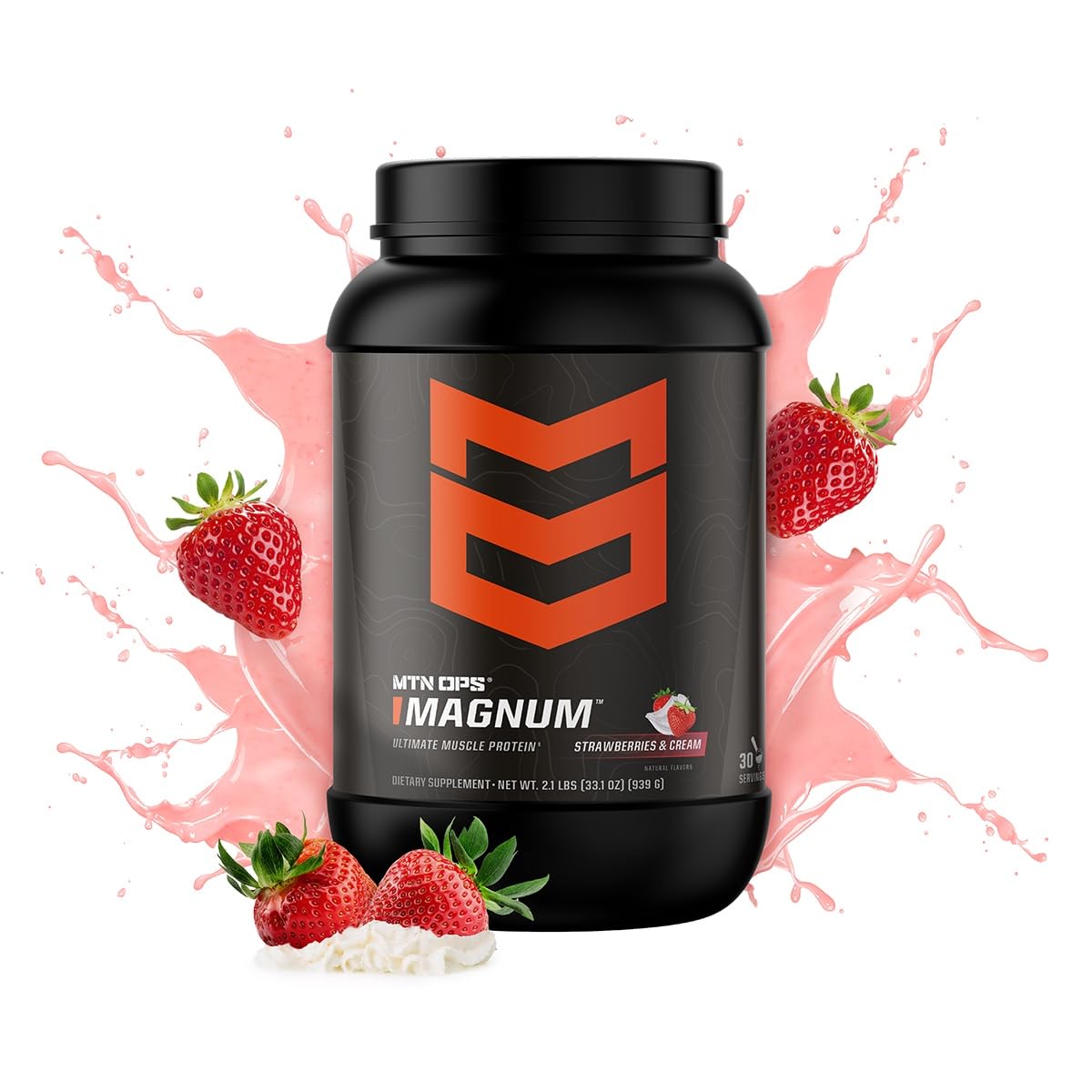 strawberries and cream whey protein flavour