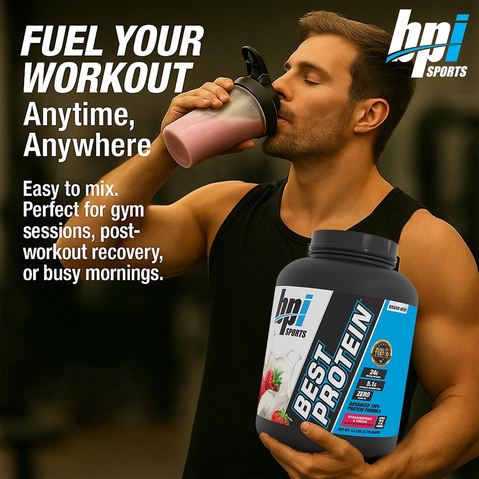 strawberries and cream whey protein