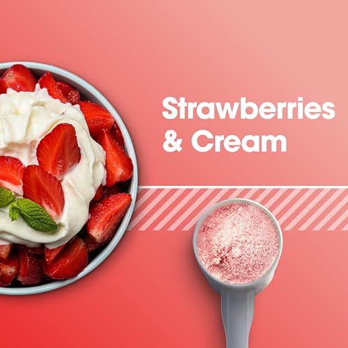 strawberries and cream whey protein