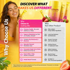 Strawberry açaí flavour energy boost
