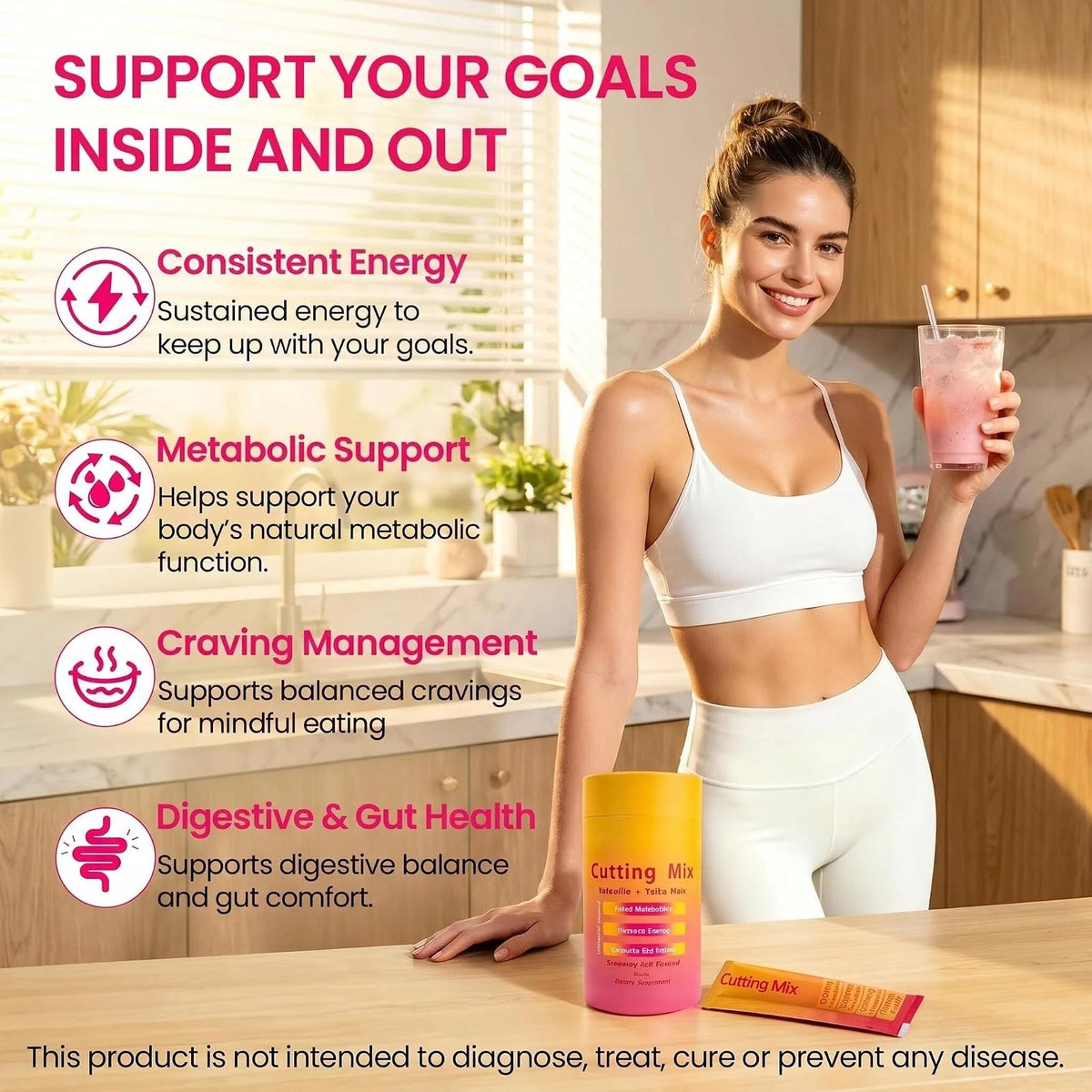 strawberry açaí prebiotic for gut wellness
