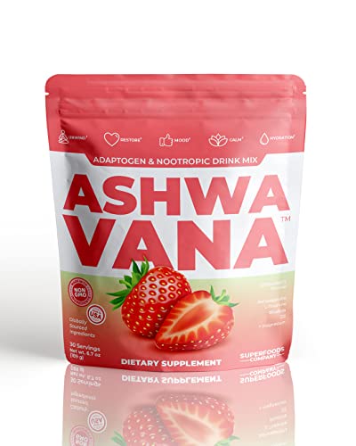 Strawberry adaptogen for calm