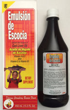 Strawberry banana cod liver oil flavour