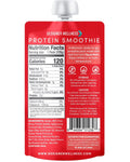 Strawberry banana protein smoothie mix