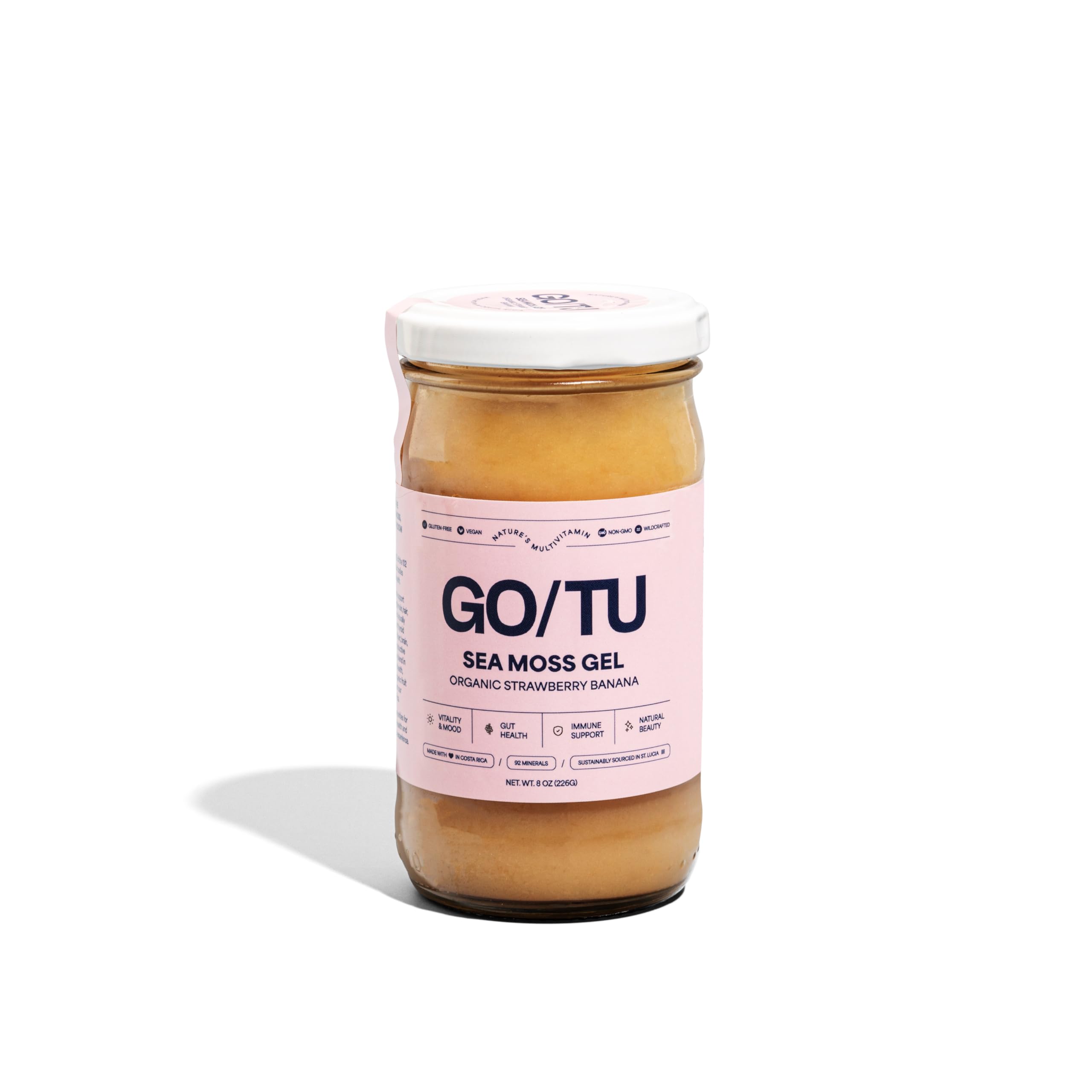 strawberry banana sea moss gel