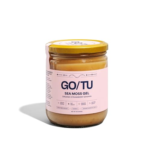 strawberry banana sea moss gel